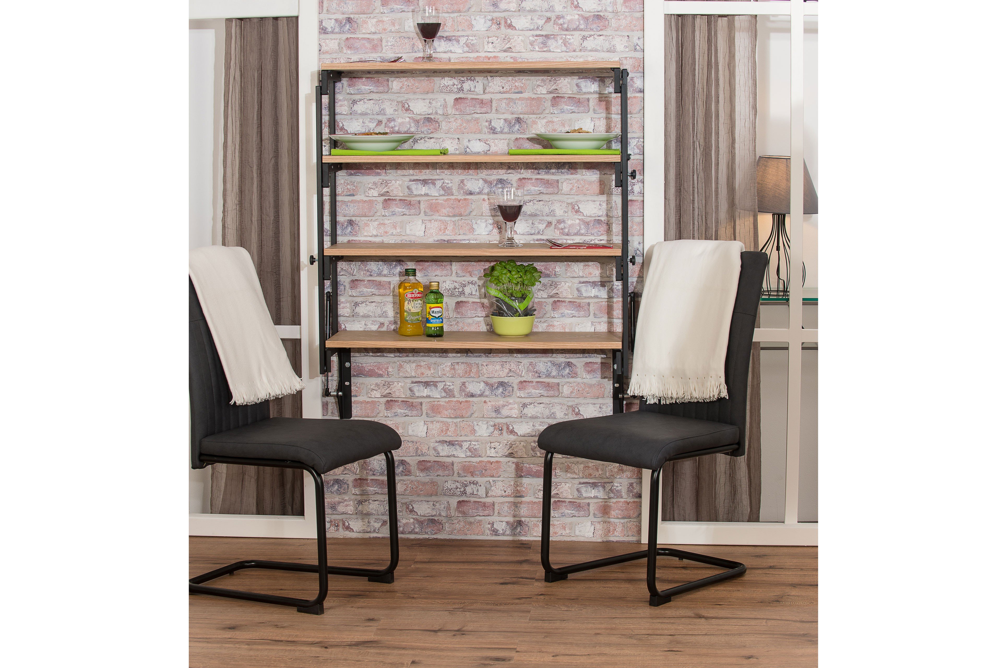 EVE collection SWING 2.0 Wandtisch/ -regal in Wildeiche | Möbel Letz ...